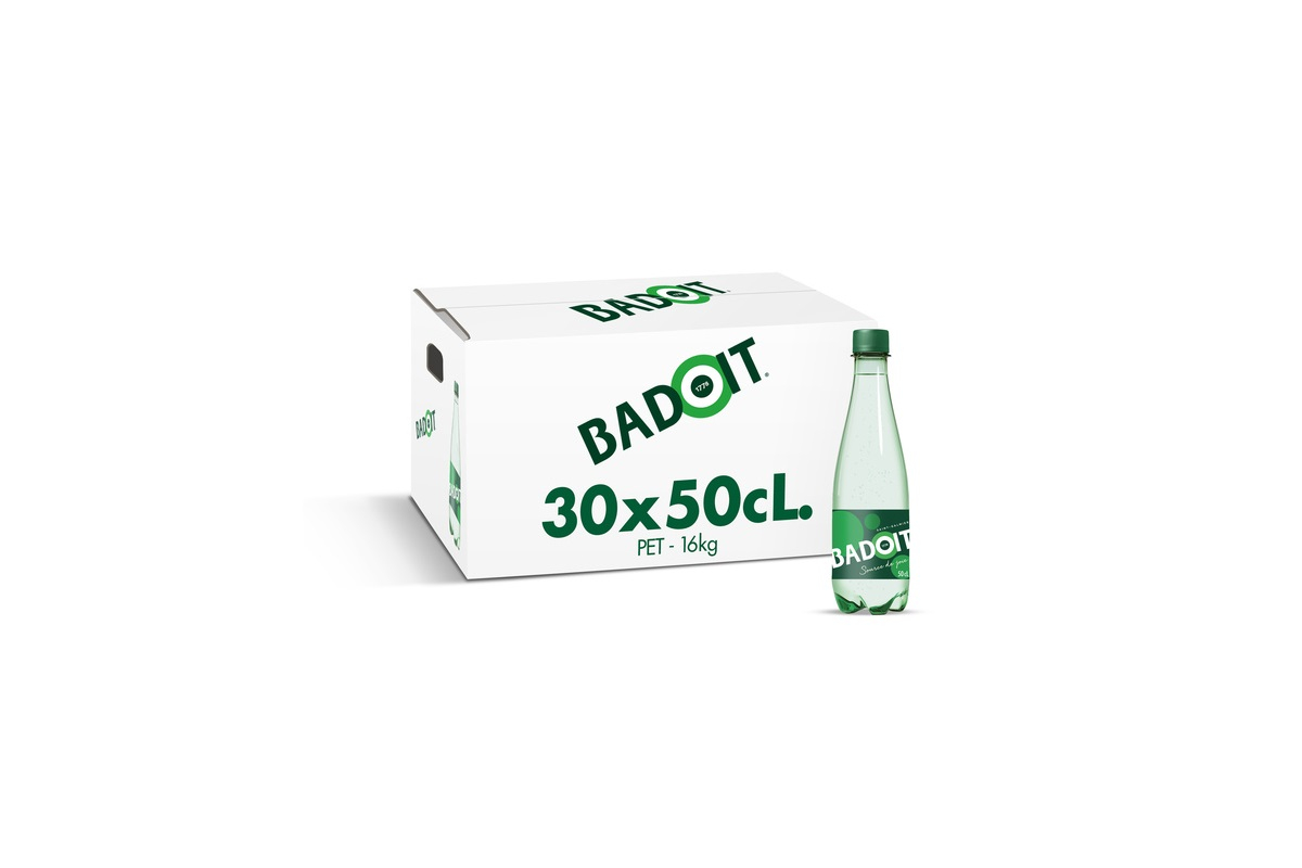 Eau minérale naturelle gazeuse (PET 50cl x30) - BADOIT par Distributeur 150