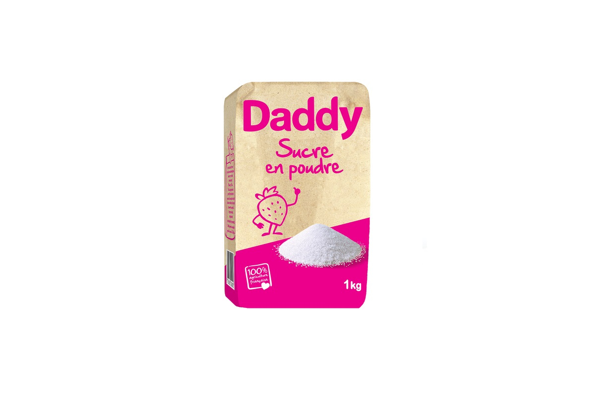 Sucre semoule tamisé 1Kg - DADDY par Distributeur 200