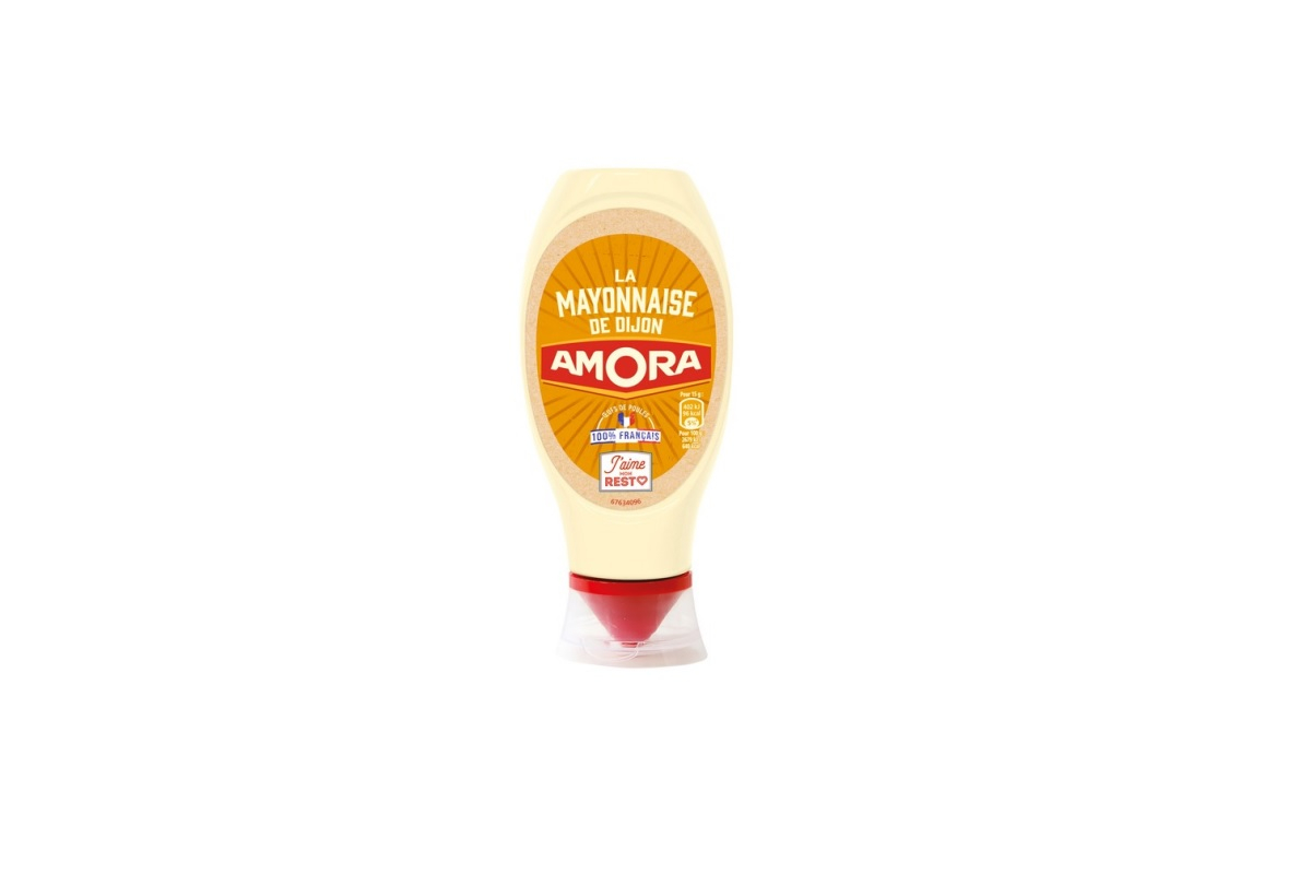 Mayonnaise à la moutarde de Dijon en flacon souple (395g x12) - AMORA ...