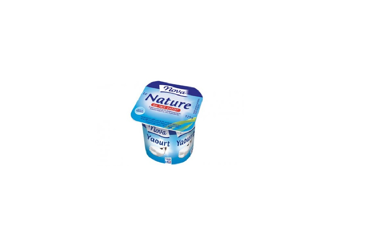 Yaourt nature au lait entier (125g x4) - NOVA par Distributeur 152