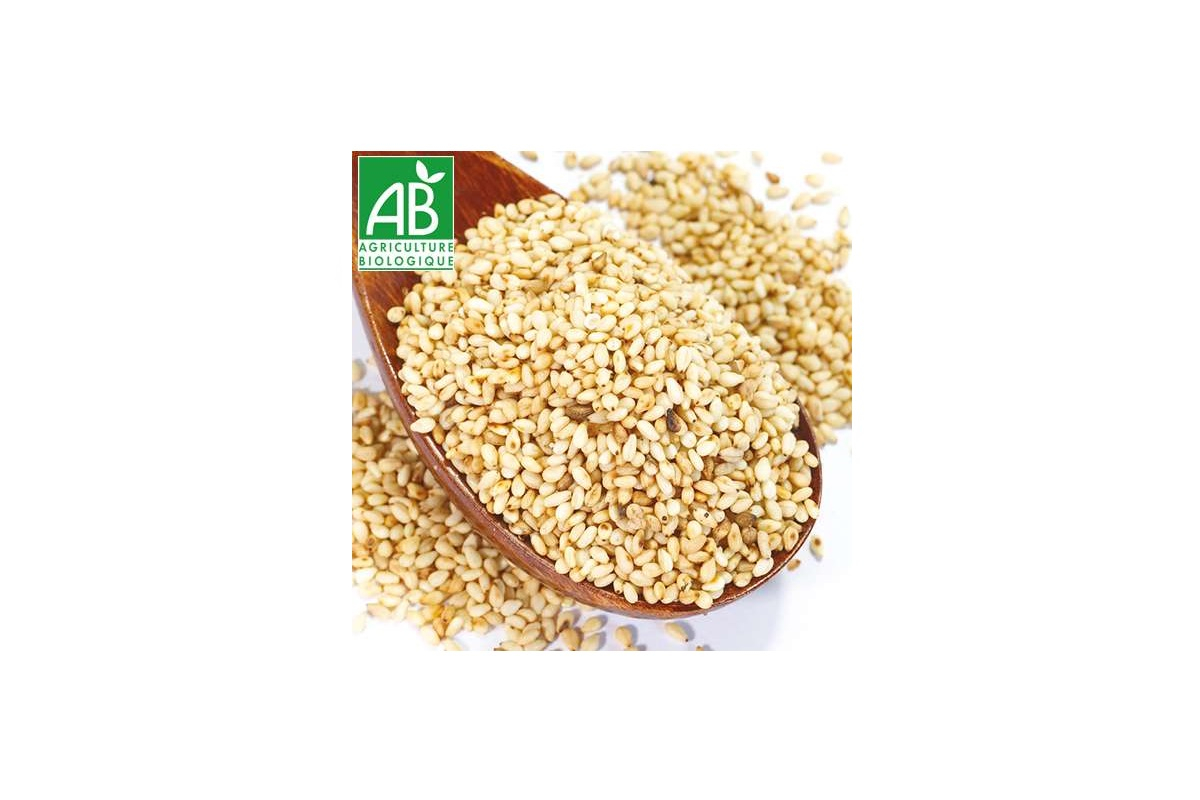 Graine de sésame décortiquée BIO 5Kg par Distributeur 200
