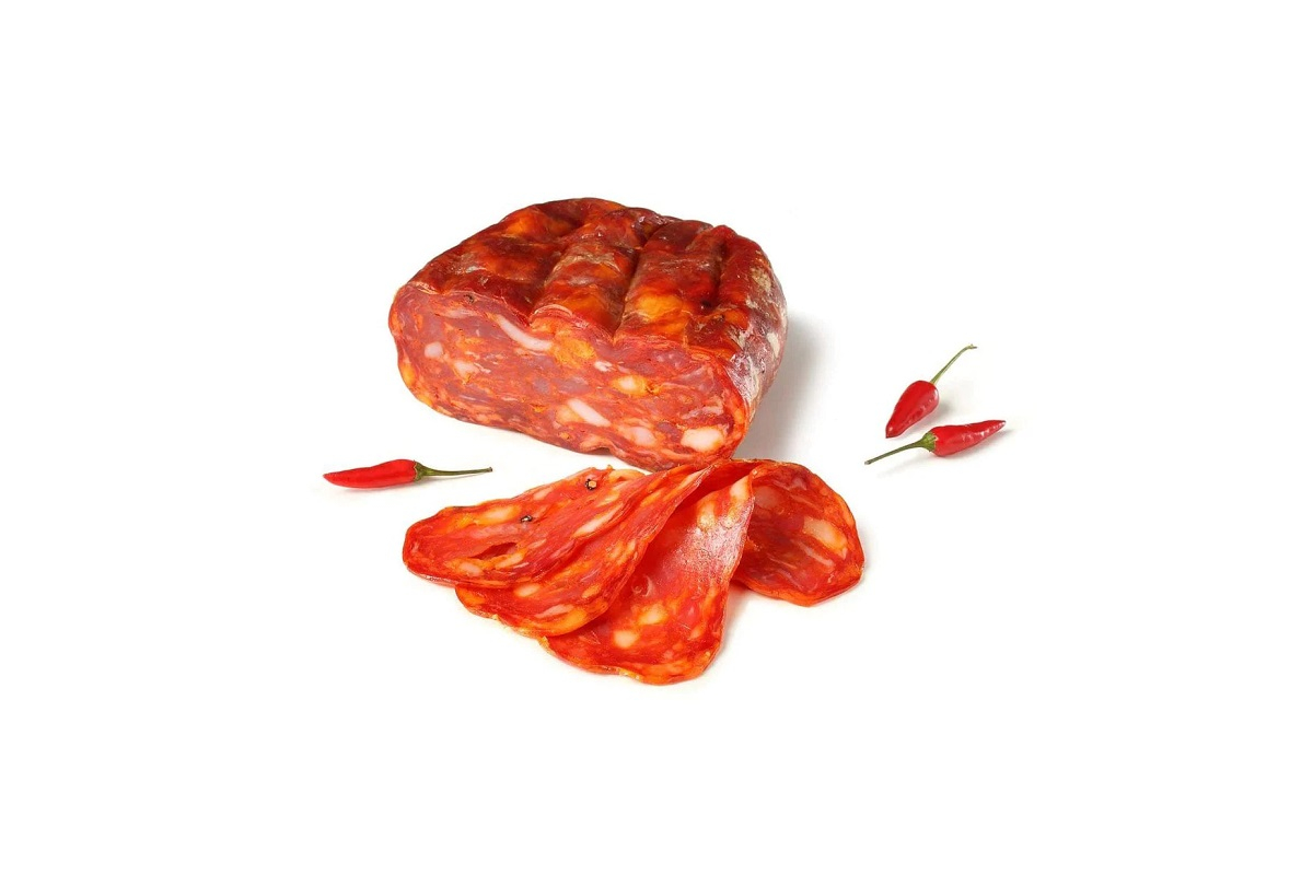 Spianata calabraise tranchée 250g (saucisse plate piment) - CASA MODENA