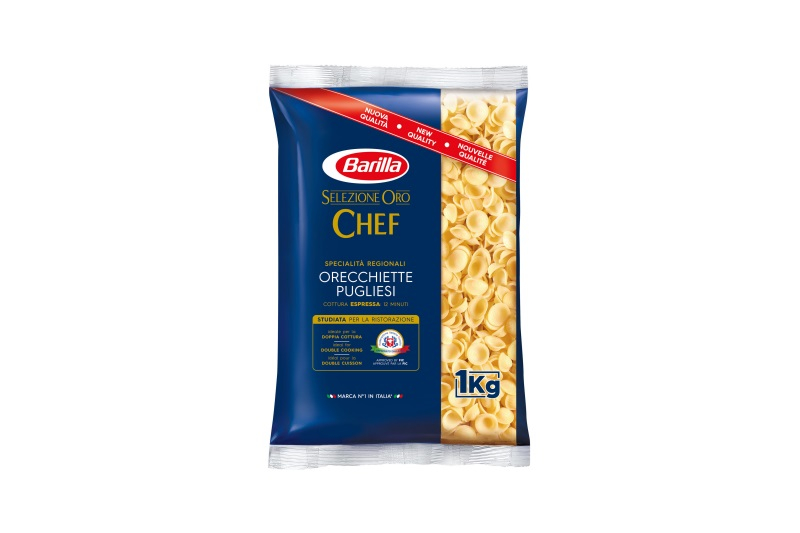Pates orecchiette Oro Chef sachet 1Kg - BARILLA par Distributeur 150